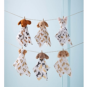 Mud Pie Golden Retriever Dog Woobie, Tan