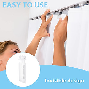 Vertical Blinds Repair Kit, Include 12 Sets Vertical Blind Repair Tabs and 12 Pcs Vertical Blind Stem Clips Replacement, Vertical Blinds Replacement Parts for Broken and Missing Vertical Blinds