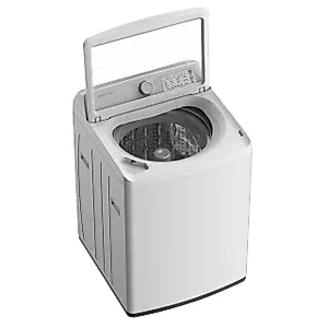 West Bend WB440TLWVW Top-Load Compact Washing Machine, Cu. Ft, 10 Automatic Cycles, Adjustable Water Levels, Temperatures, and Soil Settings, Durable Stainless Steel Drum, 4.4, White, 3.7-Cu.Ft
