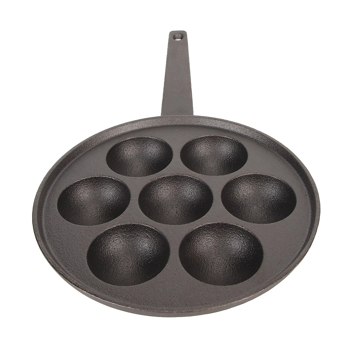 7 Holes Nonstick Takoyaki Grill Pan Deepened Enlarged Cast Iron Takoyaki Maker for Restaurant Hotel Household Kitchen Use