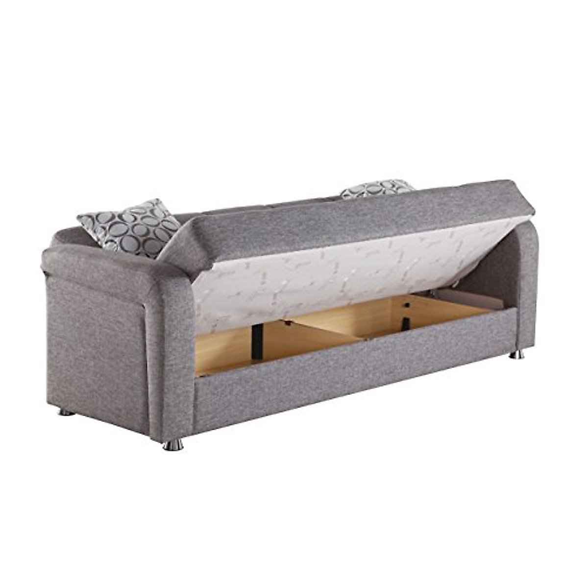 ISTIKBAL Multifunctional Furniture VISION Collection (Sofa Sleeper) DIEGO GRAY