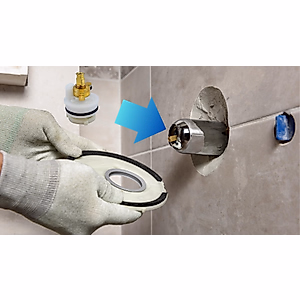 T & T Hardware Replacement Cartridge Compatible with Delta RP1991, Seats & Springs (RP4993) Included, White