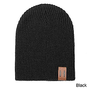 QandSweat Baby Boy's Hat Kids Cool Knit Beanie Hats Toddlers Caps Vertical Tail Style 1-5T (Knitted)