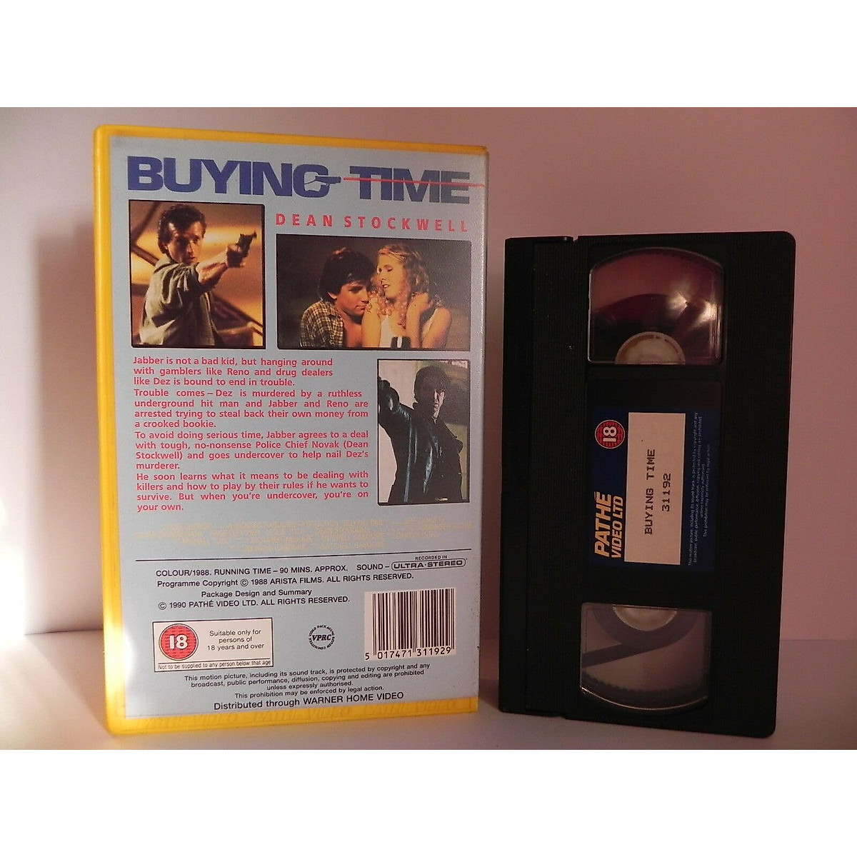 Buying Time - Dean Stockwell - Pathe Big Box - Ex-Rental Video - 31192 - VHS