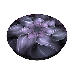 Cell Phone Button Pop Out Holder Cute Purple Galaxy Flower PopSockets Adhesive PopGrip