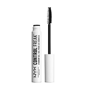 NYX PROFESSIONAL MAKEUP Control Freak Eyebrow Gel, Clear + Epic Ink Liner, Black (2-Pack Bundle)