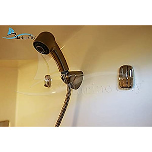 MARINE CITY 316 Grade Stainless Steel Spring Folding Marine Grade Loaded Hat Coat Hook Strong and Durable Coat Hook Foldable Mirror Polished for Boats – Yachts– Hardware Accessories (Pack of 1)