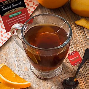 Bigelow Decaffeinated Constant Comment Black Tea, 20 Count (Pack of 6), 120 Total Tea Bags