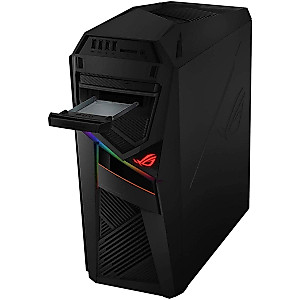 Asus ROG Strix GL12 Gaming Desktop, Overclocked 9th Gen Intel Core i7-9700K, NVIDIA GeForce RTX 2080 8GB, 16GB DDR4 RAM, 256GB PCIe Nvme SSD + 2TB HDD, Windows 10 - GL12CX-DH781, Black/Grey