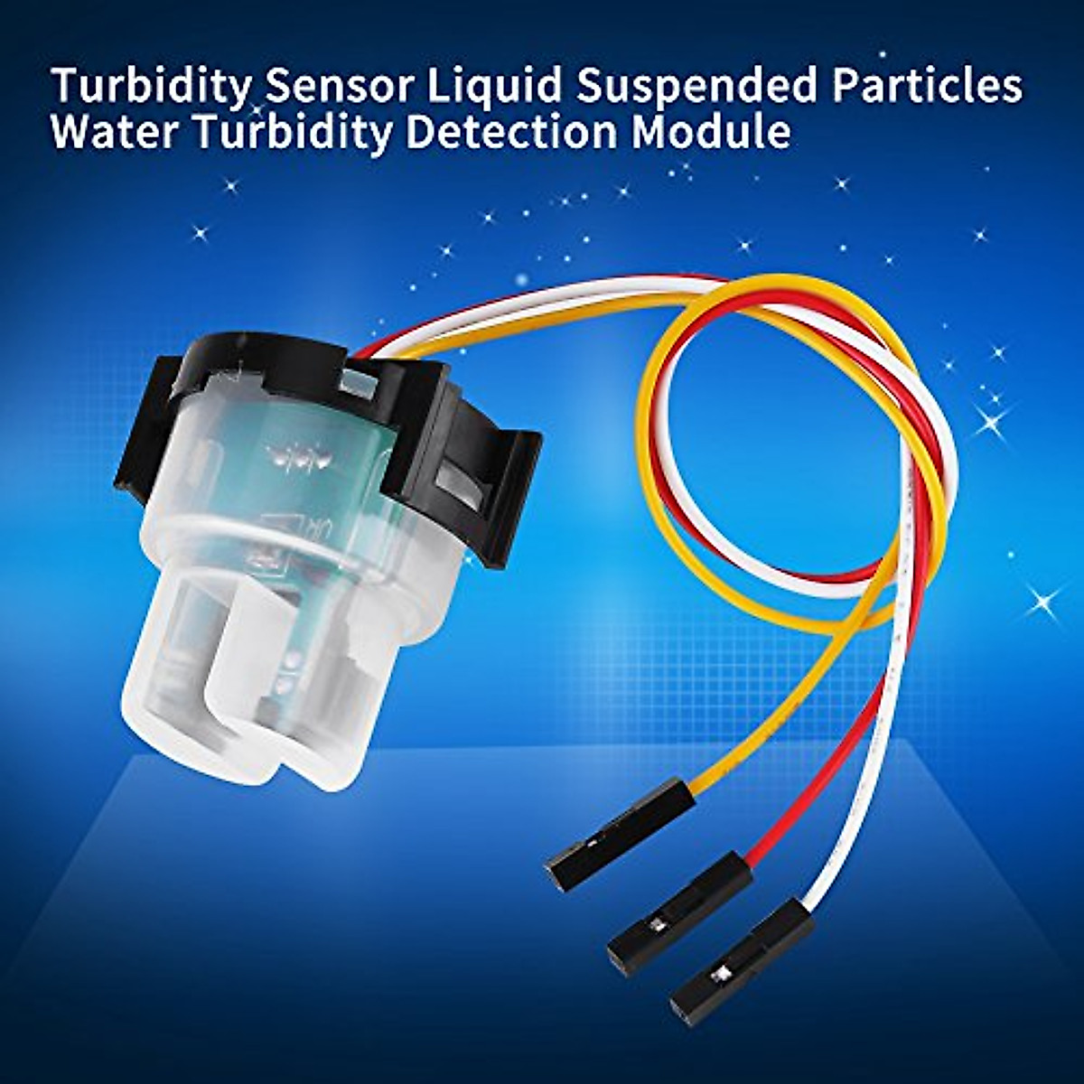 Taidda Turbidity Sensor, Optical Turbidity Sensor Module Water Turbidity Sensing Liquid Suspended Particles Turbidity Detection Module