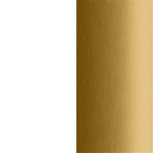 South Shore Flam Dining Chairs-White and Gold, 2