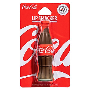 Lip Smacker Classic Coca Cola Bottle Lip Balm Coke Flavored, Lip Care to Moisturize Dry Lips