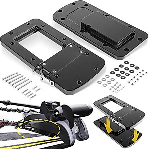 8M0092064 Xi Series Quick Release Mounting Bracket Kit Replacement for MotorGuide Xi3 Xi5 Trolling Motors, Aluminum Black