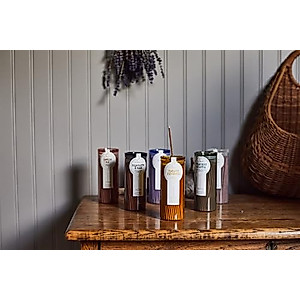 Paddywax Candles Haze Collection Incense Sticks in Glass Jar, 100-Piece, Tobacco Patchouli