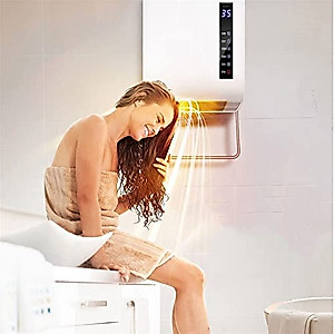 Outdoor Garden Heater Wall Mount Electric Heaters, 2200W PTC Ceramic Heater, Bathroom Space Heater, LED Touch Screen and Remote Control, 3 Modes, 9h-Timer Patio Heater