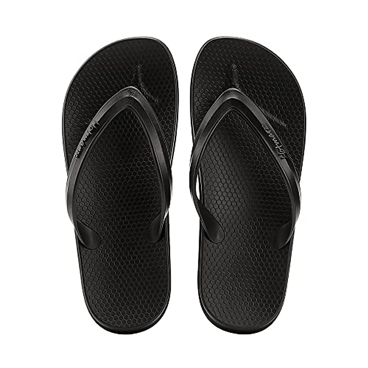 Hotmarzz Men's Slippers Flip Flops 2023 Series Size 11 US / 44 EU, 006A Black