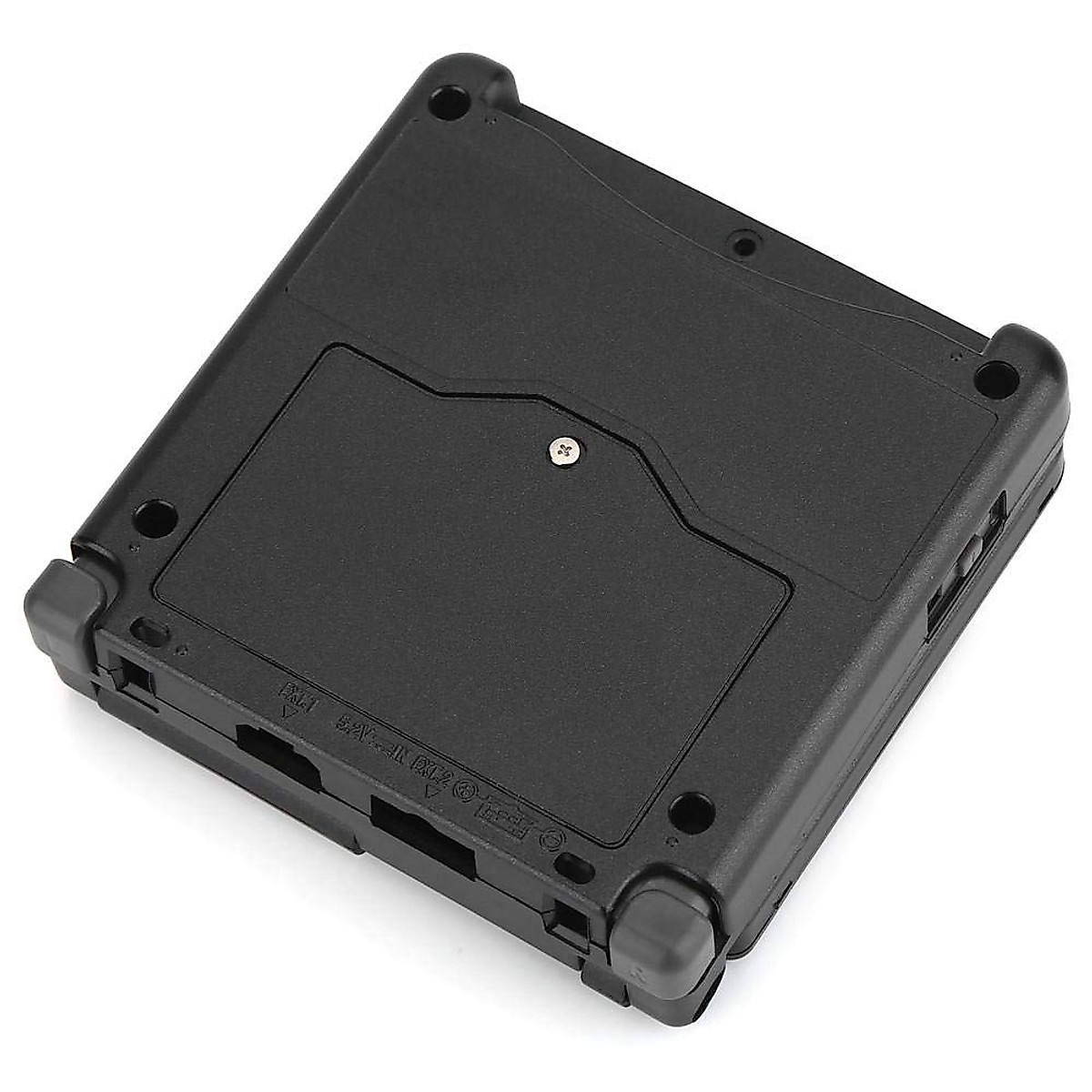 Lazmin Replacement Housing Shell Case Cover Repair Part, Screen Glass Lens & Screwdrivers Tool for Gameboy Advance SP Console, Prevent from Stains, Scratch, rub, and Erosion (Black)