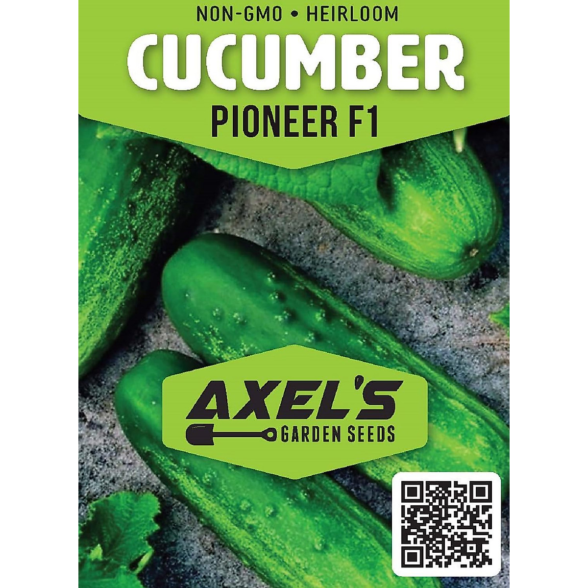 Cucumber Seeds for Planting – 50 Non-GMO Heirloom Garden Seeds, Plant & Grow Pioneer Hybrid Cucumber Seeds Home Outdoor Garden – Great Gardening for Abundant Harvests, 1 Packet