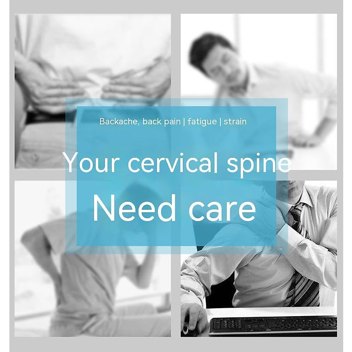 FaanAs Lumbar Support,Non-Slip Sciatica & Back Coccyx TailbonePain Relief Chair Pad, PillowLumbar Travel Pillow for Airplane Back Support for Chair and Travel Seat Lumbar Support