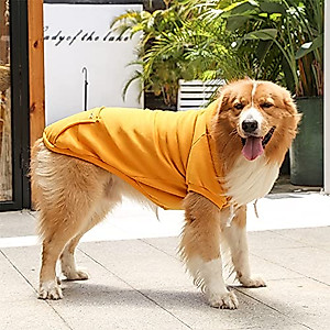 Dog Hoodie 2 Pieces Dog Hoodie Sweater with Hat and Pocket Warm and Soft Dog Sweaters for Small Medium Dogs Winter Pet Dog Puppy Hoodies Sweatshirt Cold Weather Dog Coat Clothes for Boys or Girls