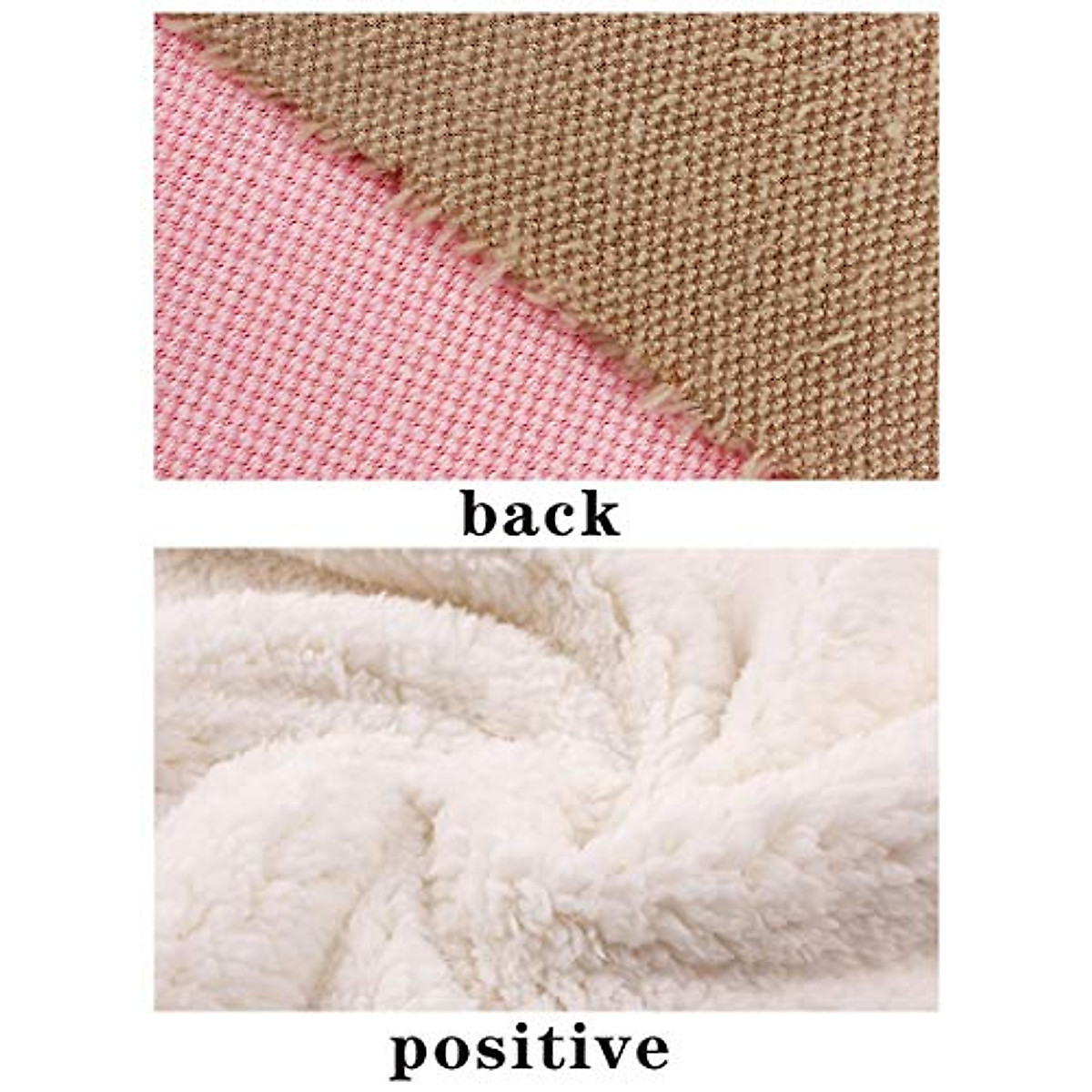 YCC Products Sherpa Wool Fabric, Artificial Fur, Sheepskin Fabric Material, Soft and Warm, Used for Sewing and DIY Clothing Pajamas Blanket (Thickened Khaki)