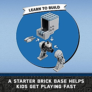 LEGO Star Wars at-ST 75332 Toy Building Set - Featuring Wicket The Ewok and Scout Trooper Minifigures, Expand Your Collection, Great Gift for Preschool Kids, Boys, and Girls Ages 4+