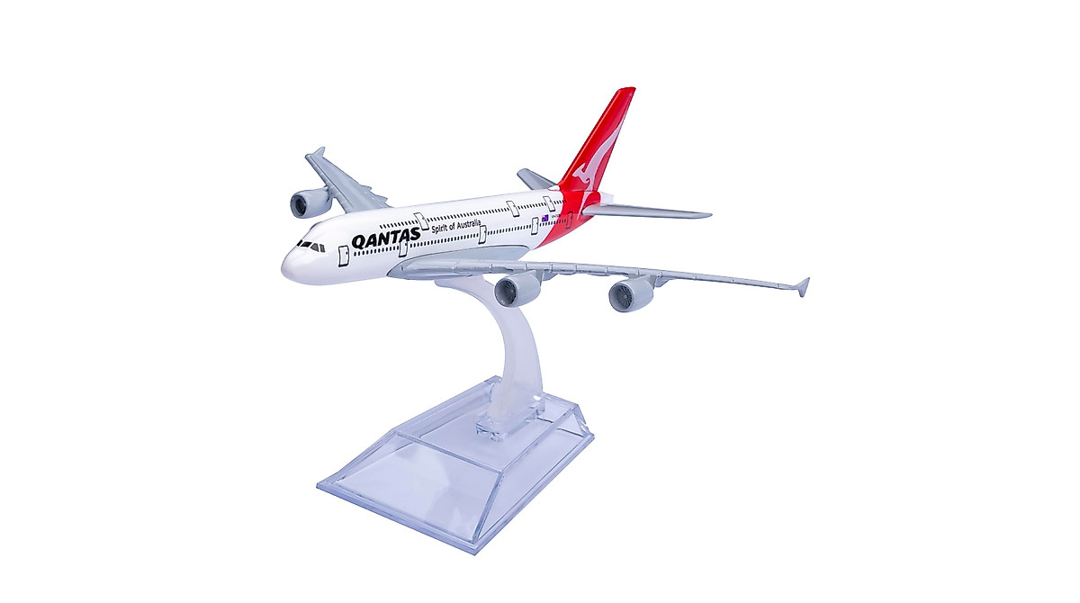 Qantas A380 Model Airplane - Premium 1:400 Scale Diecast Replica