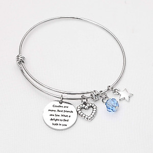 De&ai cousin gift Best Friend Bracelet sister in law gift bestie Bracelet Bride Gift friendship Bracelet cousin thank you Bracelet sister Bracelet cousin birthday Bracelet