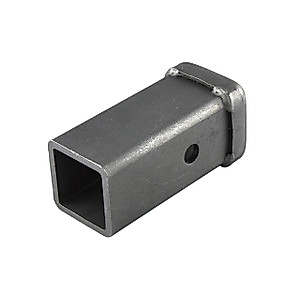 TOPTOW 64453-2 Trailer Hitch Receiver Tube 2-inch X 6-inch Length Storage Box, Weld on Raw Steel, 2 Packs…