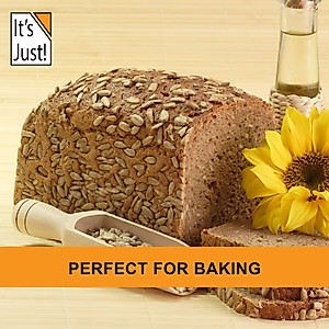 It's Just - Raw Sunflower Seeds, 1.88lbs, Product of Bulgaria, Unsalted, Shelled, Perfect for Baking, 30oz