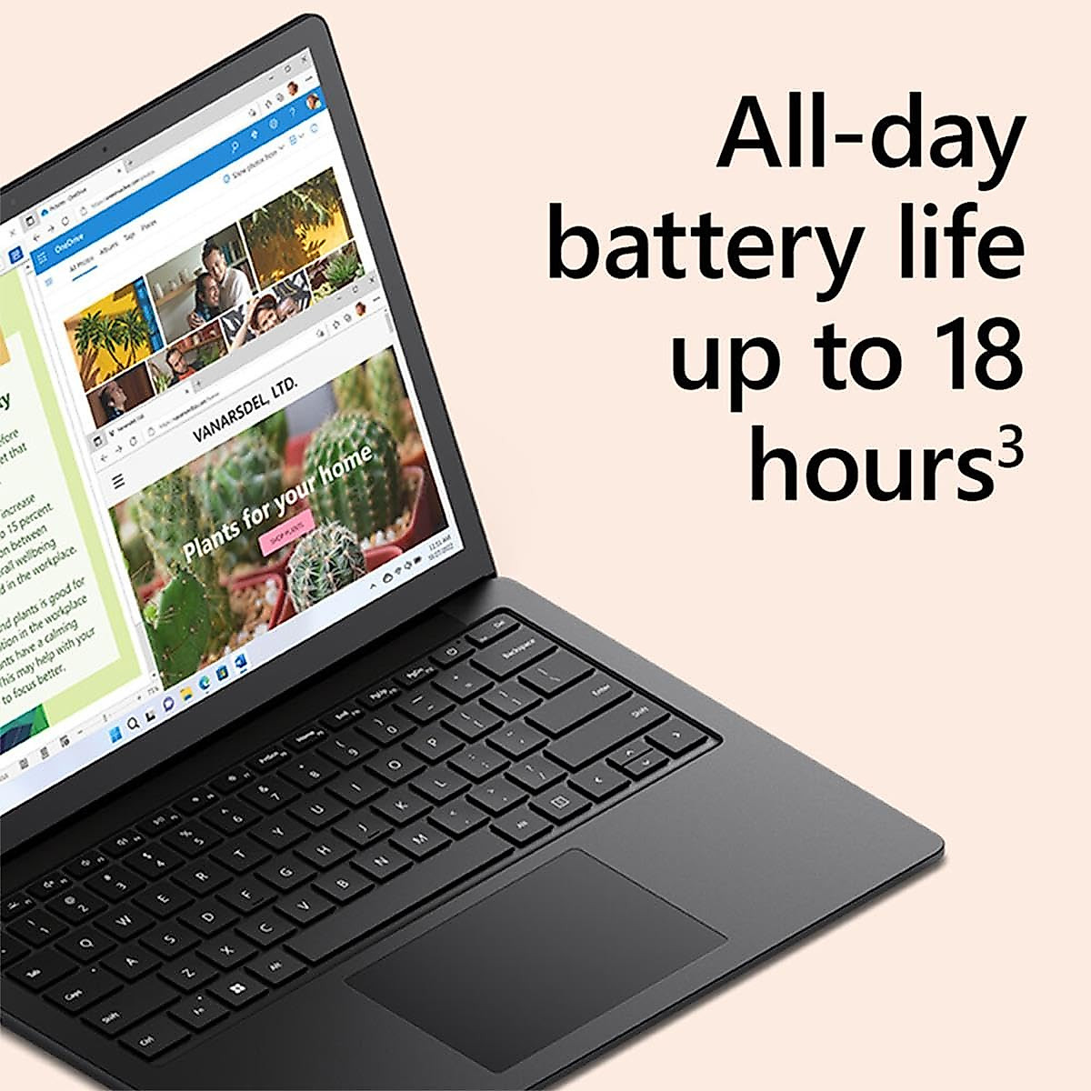 Microsoft Surface Laptop 5 15" Touchscreen Notebook - 2496 x 1664 - Intel Core i7 12th Gen i7-1265U - Intel Evo Platform - 16 GB Total RAM - 256 GB SSD - Matte Black