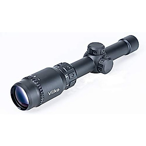Viiko Long Eye Relief Scope 1-5x24 LPVO Half Mildot Reticle 7.6’ Eye Relief Fits Mosin 1891/30 M39 M44 Huge Eye Box
