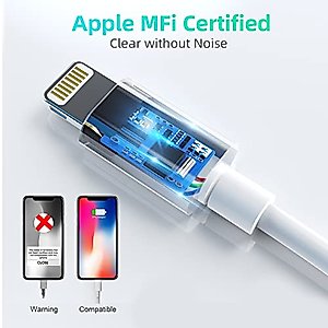 【Apple MFi Certified】 3-in-1 Lightning to 3.5mm Jack Headphone+Charge+Camera Adapter,USB to iPhone OTG Audio Aux Adapter Connect Flash Drive/Card Reader/Mouse/Keyboard/Earphone for iPhone 14 13 12 11