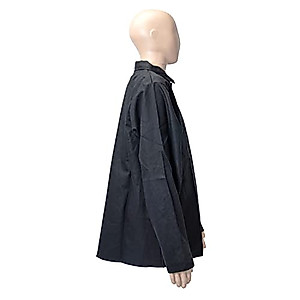 Lincoln Electric KH808L Black Large Flame-Resistant Cloth Welding Jacket