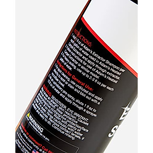 Adam's Carpet Extractor Shampoo (16oz) - Best Vehicle Carpet Detailing Shampoo, Safe Car Flooring Wash For Heated Carpet Extractor, Powerful Auto Floor Cleaning Soap - Low Foam, Citrus Scent
