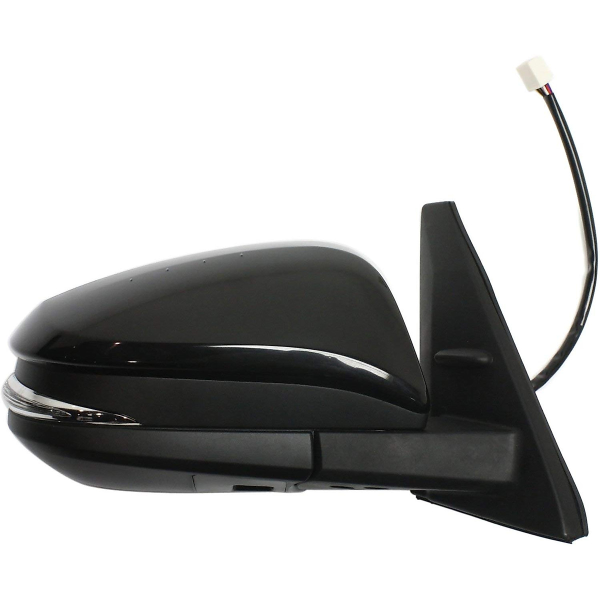 Kool Vue Passenger Side Power Heated Mirror for Toyota 4Runner 2014-2018 With Signal Light & Puddle Lamp Paintable