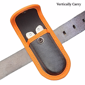 Nylon Sheath for 4''-4.25'' Multitool Knife,Horizontally Carry Knife Pouch Fits 4.25''-4.5'' Wide Folding Pocket Knife,Leatherman Tool Case,EDC Belt Holder COHOMELARS (Small Size)