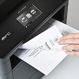 Brother Monochrome Laser Multifunction All-in-One Printer, MFC-L5700DW, Flexible Network Connectivity, Mobile Printing & Scanning, Duplex Printing, Amazon Dash Replenishment Ready, Black