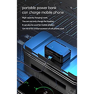 Wireless Earbuds Active Noise Cancelling – Bluetooth 5.2 Earbuds, in-Ear Headphones with 4 Mics, Clear Sound Deep Bass Earphones, Lightweight Fit, Low Latency, IPX7 Waterproof, 32Hrs