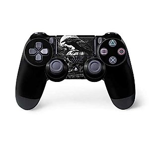 Skinit Decal Gaming Skin Compatible with PS4 Controller - Officially Licensed Alchemy Carta Poes Raven Design