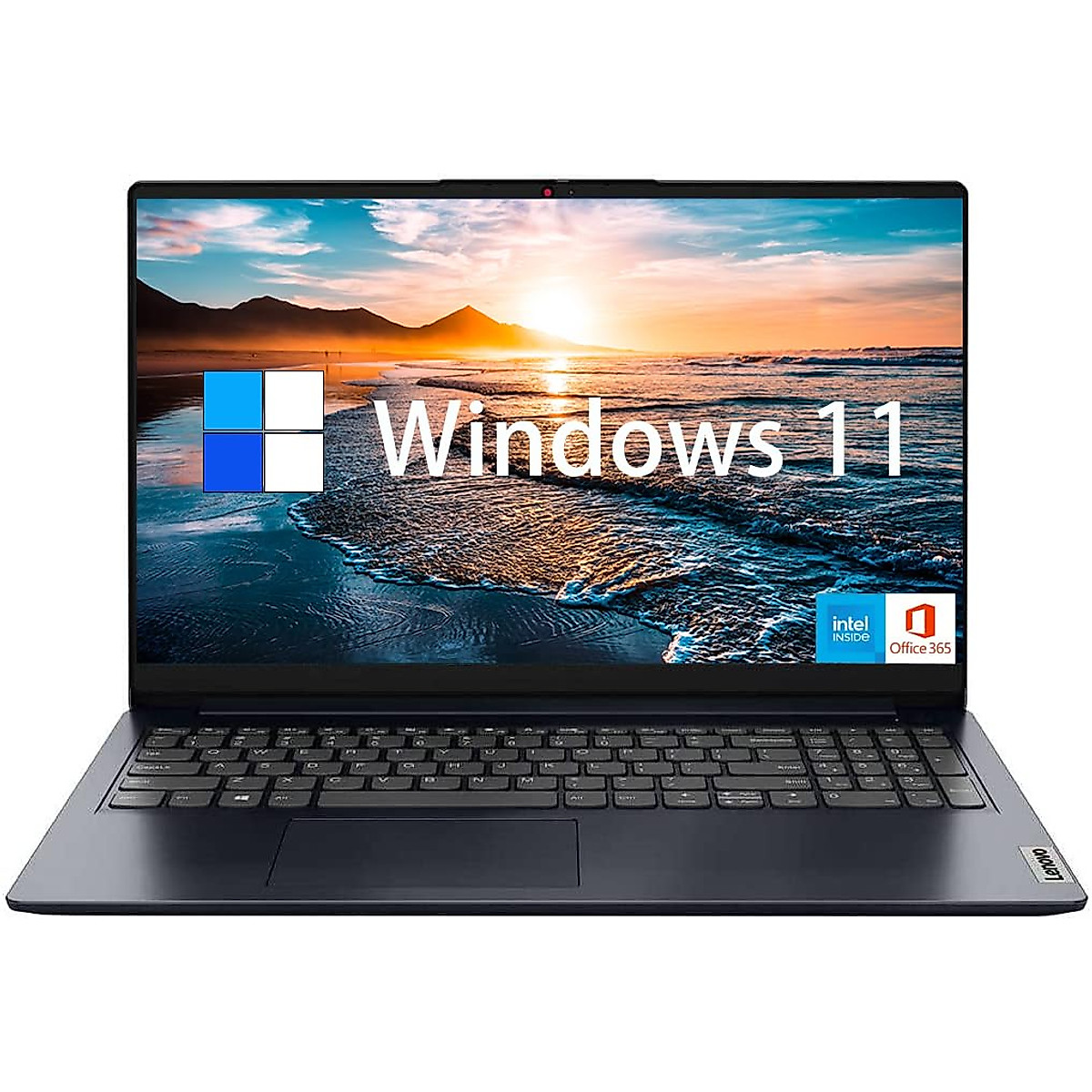 Lenovo IdeaPad 15.6 Inch FHD Laptop for College Students, School, Intel Pentium Silver N6000, Windows 11, 20GB RAM, 1TB SSD, 128GB eMMC, 1-Year Microsoft 365 Personal, Abyss Blue, PCM