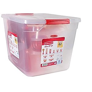 Rubbermaid TakeAlongs Containter Variety Pack with Lids - 62 Pieces