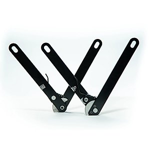 TrendsAuto Gate King Tailgate Adjuster for 2003-2018 Ram 1500 2500 3500 | Replaces Truck Tailgate Cable or Tailgate Assist, Secures Loose Items | Includes Decal | 490318