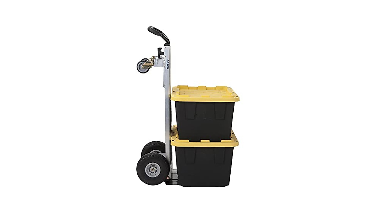 COSCO 3-in-1 Folding Hand Truck – Heavy Duty Platform Cart