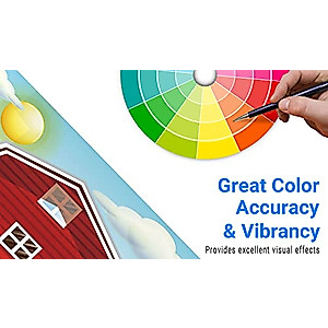 Funnytree Cartoon Red Farm Animals Party Backdrop Children Birthday Background for Photography Decorations Photobooth Banner Photo Studio Props