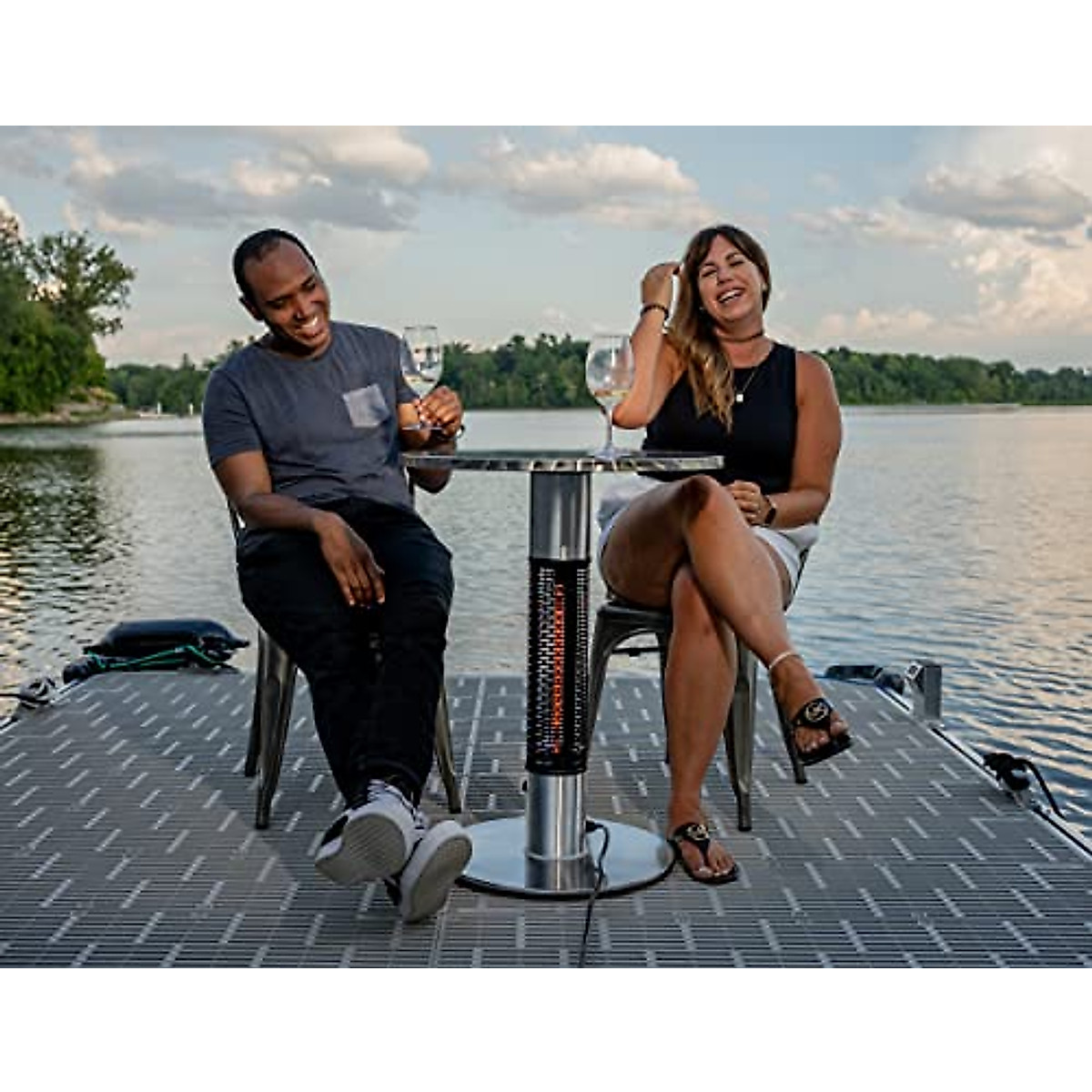 EnerG+ Infrared Electric Outdoor Heater - Bistro Table