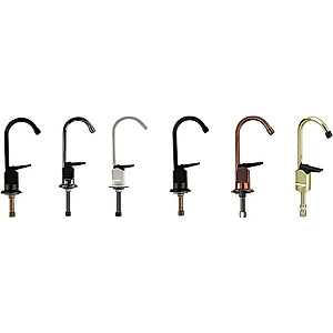 Westbrass D203-NL-07 6" Touch-Flo Style Pure Cold Water Dispenser Faucet, 1 Pack, Satin Nickel