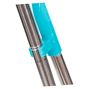 MERRYHAPY 1 Set Stainless Steel Trash Shovel Cleaning Dustpan Commercial Broom and Dustpan Broom Dustpan Hand Broom Garden Dustpan Wide Angle Broom Brooms Convenient Dustpan Kit Silver