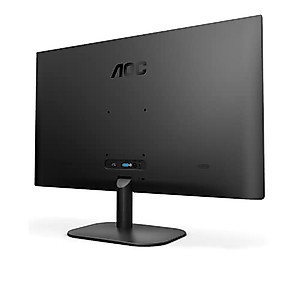 AOC 27B2H 27" Full HD IPS Monitor, 3-Sided Frameless & Ultra Slim Design, HDMI and VGA inputs, Lowblue Mode, VESA compatible,Black (Renewed)