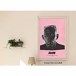 Tyler, The Creator Album - Igor Wall Decor Poster 12x18"